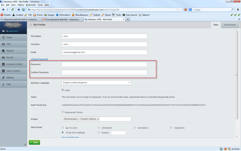 Silverstripe 3.1.x Change Password: Force Admin to Confirm Current Password - Stack Overflow